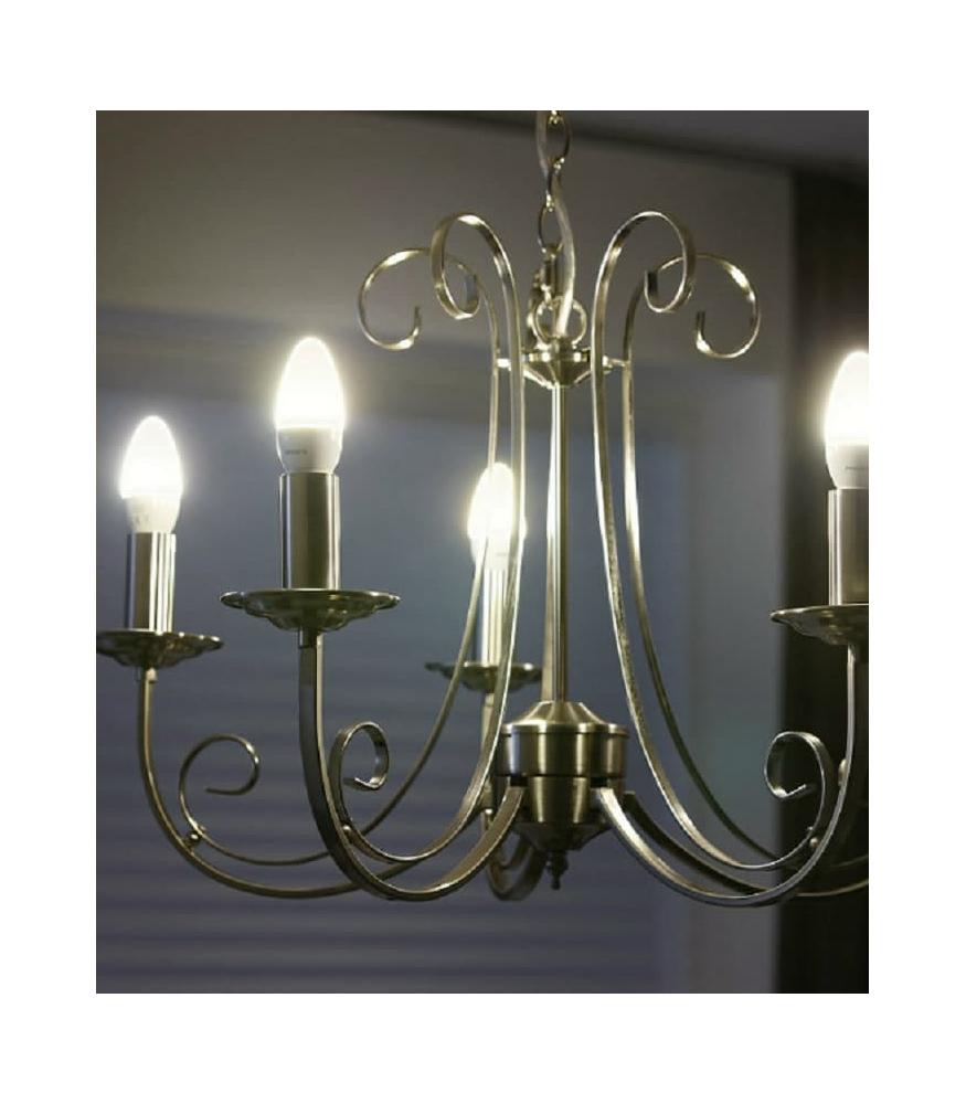 LED Candle Lamp CorePro 6W 220V Classic Cozy candle lamp LEDcandle 6 ...