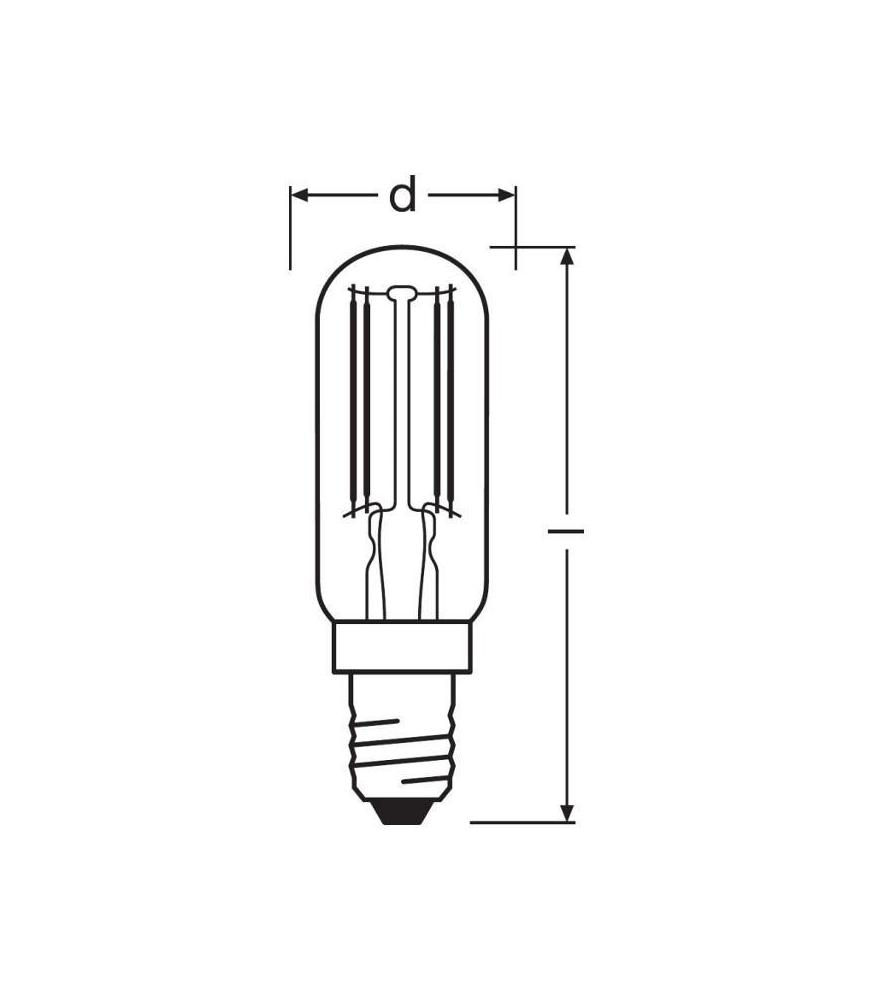 Osram Led Star Special T26 40 4w 827 E14 Fridge