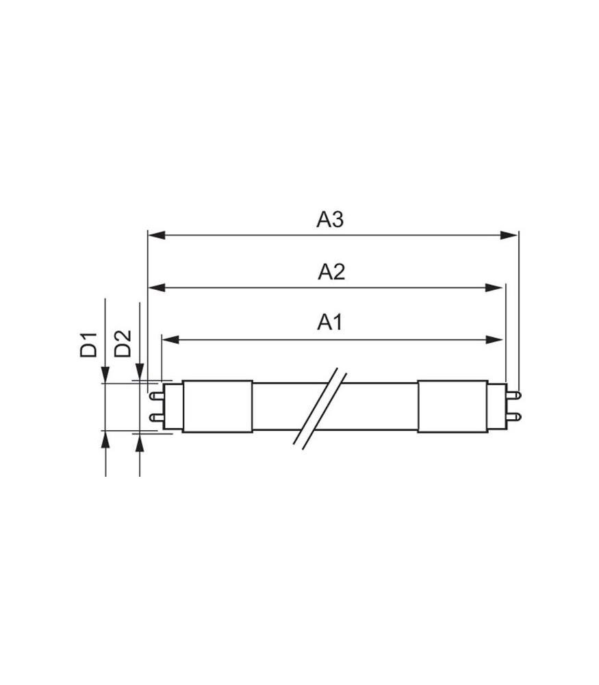 LEDtube InstantFit HF 15W 840 Tubular LED Lamp CorePro lamp Series, Philips