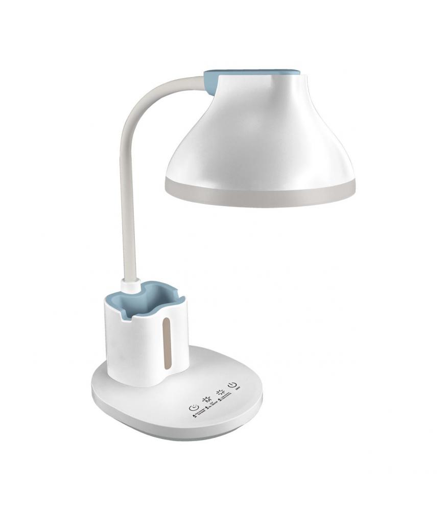 White Adjustable LED Desk Lamp DEBRA Brightness Light desk lamp white ...