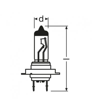 24V Truck Bulb H7 70W PX26d